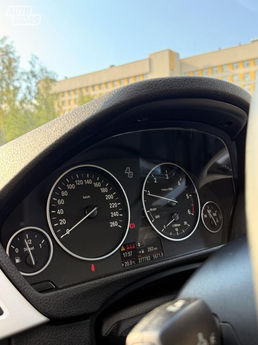 Grey BMW 318 2013 in Vilnius, with an engine capacity of 2.00 L and mileage of 278 thousand km for 8600 €, photo 25 on AUTOMOTO.COM.LV