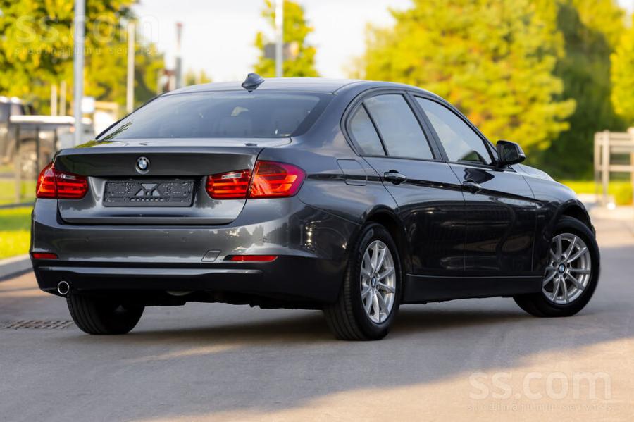Grey BMW 318 2013 in Jelgava, with an engine capacity of 2.00 L and mileage of 0 thousand km for 8200 €, photo 5 on AUTOMOTO.COM.LV