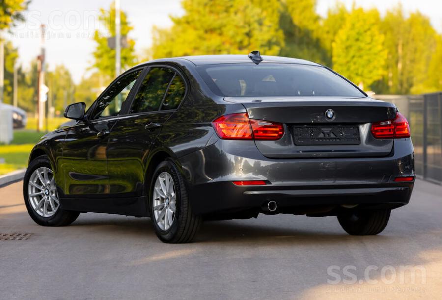 Grey BMW 318 2013 in Jelgava, with an engine capacity of 2.00 L and mileage of 0 thousand km for 8200 €, photo 7 on AUTOMOTO.COM.LV