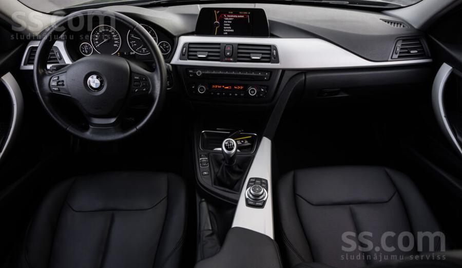 Grey BMW 318 2013 in Jelgava, with an engine capacity of 2.00 L and mileage of 0 thousand km for 8200 €, photo 13 on AUTOMOTO.COM.LV