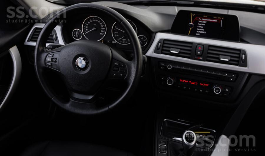 Grey BMW 318 2013 in Jelgava, with an engine capacity of 2.00 L and mileage of 0 thousand km for 8200 €, photo 14 on AUTOMOTO.COM.LV