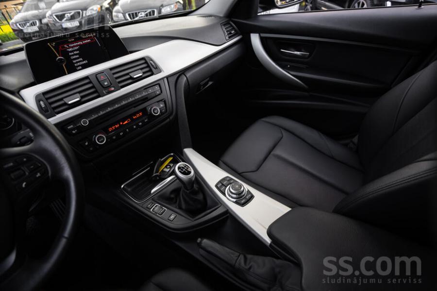 Grey BMW 318 2013 in Jelgava, with an engine capacity of 2.00 L and mileage of 0 thousand km for 8200 €, photo 20 on AUTOMOTO.COM.LV