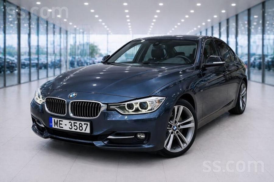 Grey BMW 318 2014 in Riga, with an engine capacity of 2.00 L and mileage of 270 thousand km for 9650 €, photo 1 on AUTOMOTO.COM.LV