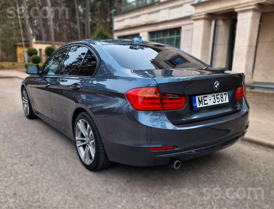 Grey BMW 318 2014 in Riga, with an engine capacity of 2.00 L and mileage of 270 thousand km for 9650 €, photo 7 on AUTOMOTO.COM.LV