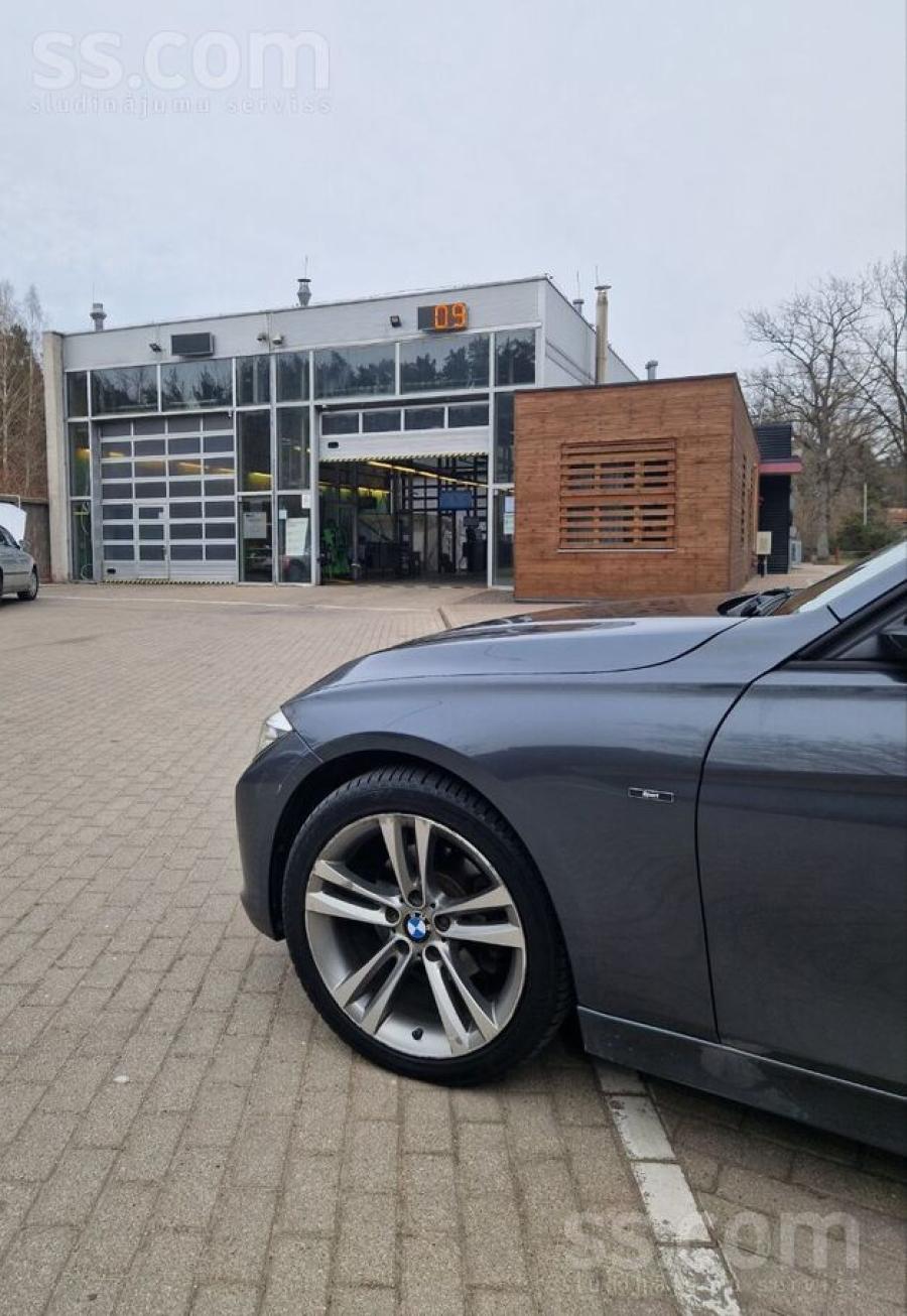 Grey BMW 318 2014 in Riga, with an engine capacity of 2.00 L and mileage of 270 thousand km for 9650 €, photo 12 on AUTOMOTO.COM.LV