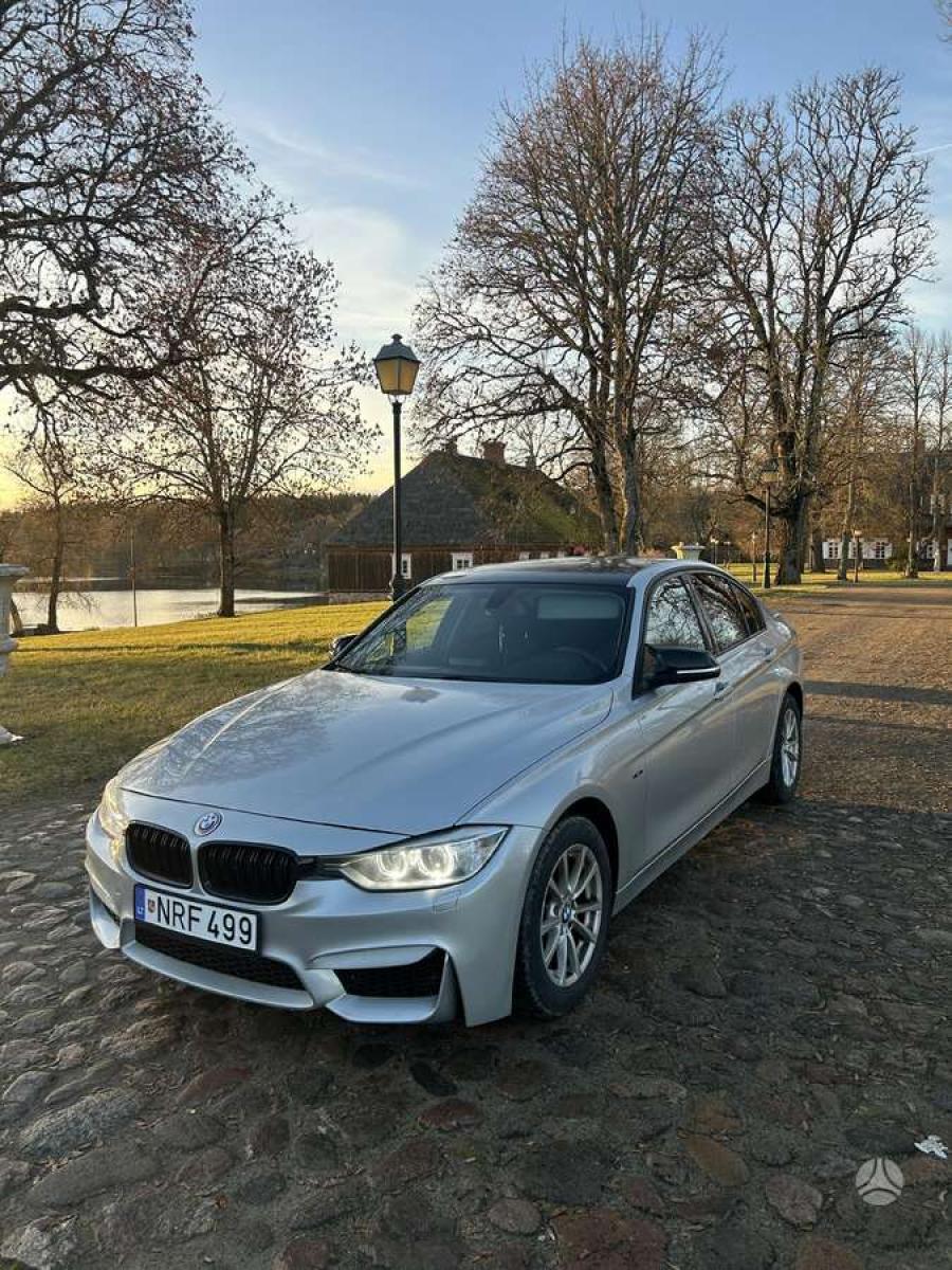 Grey BMW 318 2015 in Telschi, with an engine capacity of 2.00 L and mileage of 238 thousand km for 8500 €, photo 1 on AUTOMOTO.COM.LV
