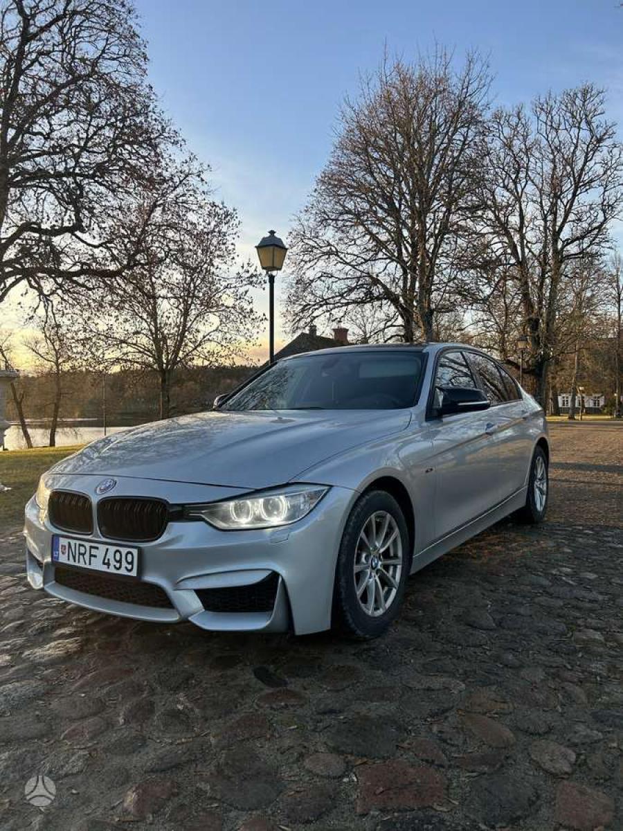 Grey BMW 318 2015 in Telschi, with an engine capacity of 2.00 L and mileage of 238 thousand km for 8500 €, photo 7 on AUTOMOTO.COM.LV