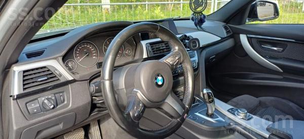 Grey BMW 318 2017 in Riga, with an engine capacity of 2.00 L and mileage of 120 thousand km for 16400 €, photo 10 on AUTOMOTO.COM.LV