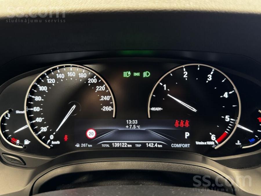 Grey BMW 318 2019 in Riga, with an engine capacity of 2.00 L and mileage of 139 thousand km for 7500 €, photo 20 on AUTOMOTO.COM.LV