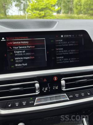 Grey BMW 318 2021 in Tukums, with an engine capacity of 2.00 L and mileage of 202 thousand km for 18400 €, photo 16 on AUTOMOTO.COM.LV
