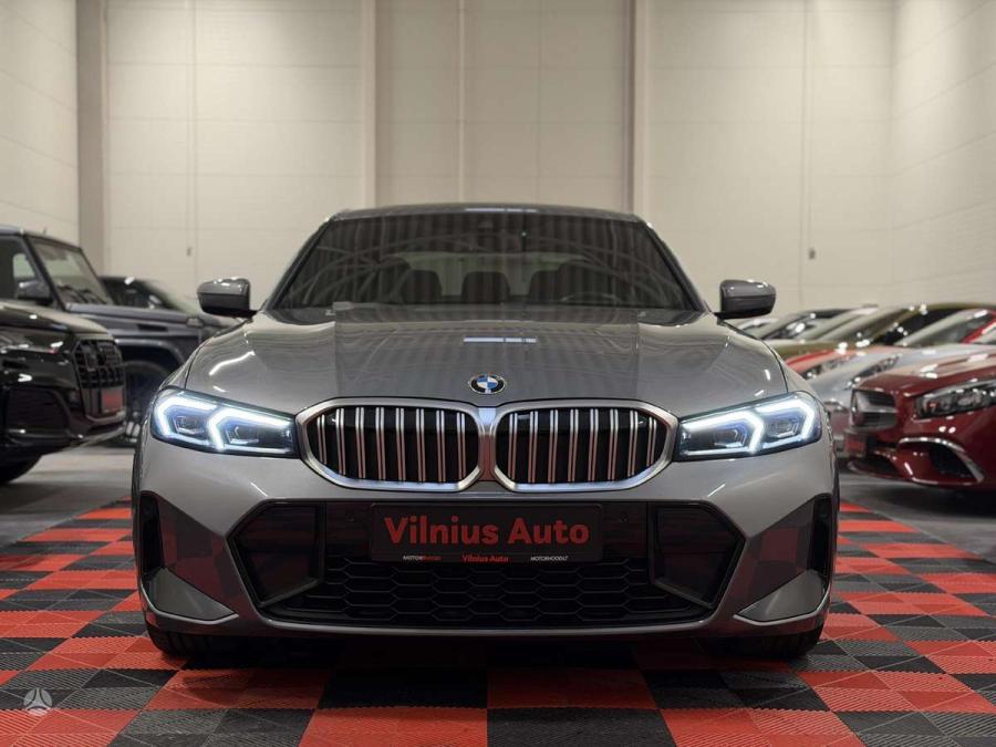 Pelēks BMW 318 2023 Viļņa, ar dzinēja tilpumu 2.00 L un nobraukumu 66 tūkst. km par 33999 €, foto 2 vietnē AUTOMOTO.COM.LV