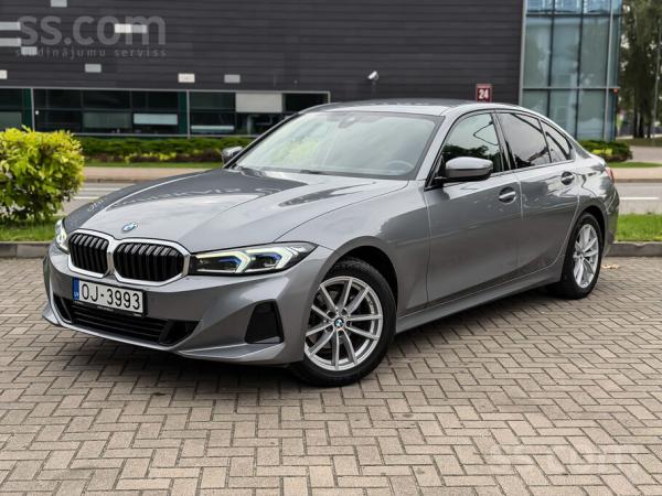 Grey BMW 318 2024 in Jelgava, with an engine capacity of 2.00 L and mileage of 61 thousand km for 24995 €, photo 4 on AUTOMOTO.COM.LV