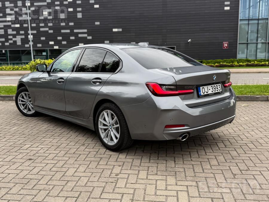 Grey BMW 318 2024 in Jelgava, with an engine capacity of 2.00 L and mileage of 61 thousand km for 24995 €, photo 7 on AUTOMOTO.COM.LV