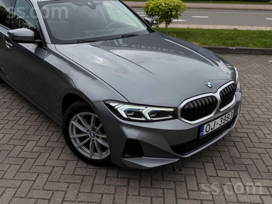 Grey BMW 318 2024 in Jelgava, with an engine capacity of 2.00 L and mileage of 61 thousand km for 24995 €, photo 9 on AUTOMOTO.COM.LV