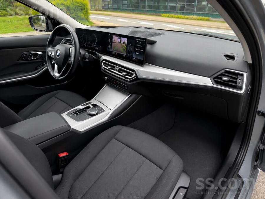 Grey BMW 318 2024 in Jelgava, with an engine capacity of 2.00 L and mileage of 61 thousand km for 24995 €, photo 14 on AUTOMOTO.COM.LV