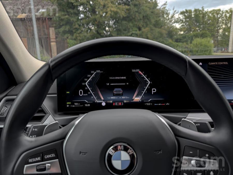 Grey BMW 318 2024 in Jelgava, with an engine capacity of 2.00 L and mileage of 61 thousand km for 24995 €, photo 18 on AUTOMOTO.COM.LV