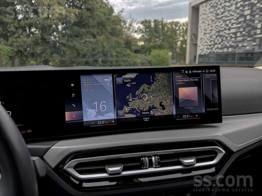 Grey BMW 318 2024 in Jelgava, with an engine capacity of 2.00 L and mileage of 61 thousand km for 24995 €, photo 22 on AUTOMOTO.COM.LV