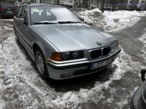 Pelēks BMW 318 1997 Viļņa, ar dzinēja tilpumu 1.67 L un nobraukumu 400 tūkst. km par 2500 €, foto  vietnē AUTOMOTO.COM.LV