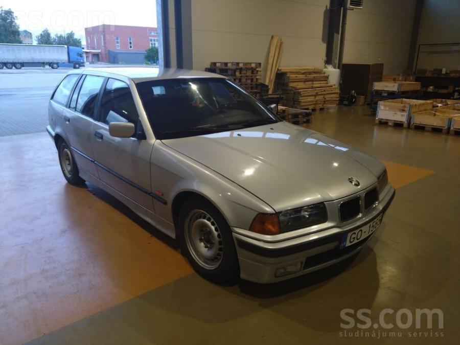 Grey BMW 318 1997 in Liepaja, with an engine capacity of 1.80 L and mileage of 427 thousand km for 4200 €, photo 1 on AUTOMOTO.COM.LV