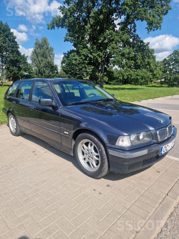 Серый БМВ 318 1998 в Кулдига, объемом двигателя 1.80 л и пробегом 208 тыс. км за 2750 €, фото 2 на AUTOMOTO.COM.LV