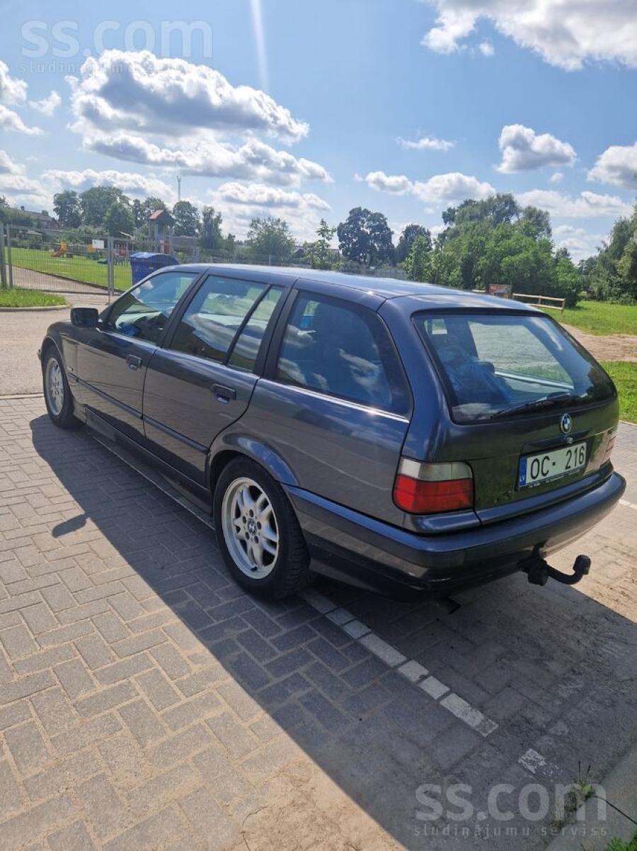 Серый БМВ 318 1998 в Кулдига, объемом двигателя 1.80 л и пробегом 208 тыс. км за 2750 €, фото 5 на AUTOMOTO.COM.LV