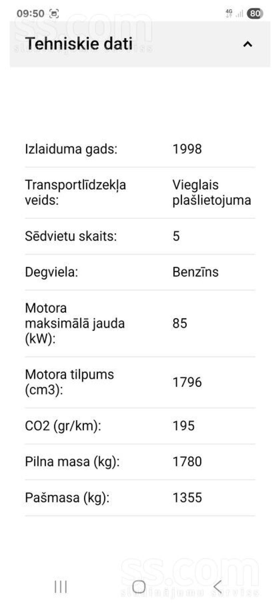 Серый БМВ 318 1998 в Кулдига, объемом двигателя 1.80 л и пробегом 208 тыс. км за 2750 €, фото 10 на AUTOMOTO.COM.LV