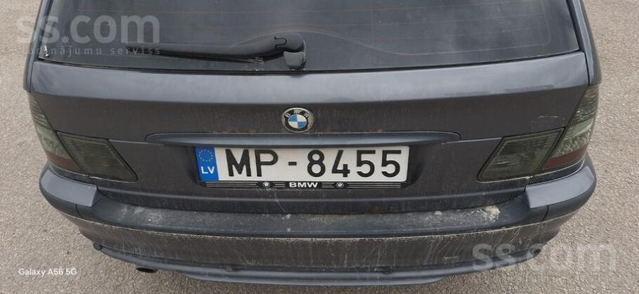 Pelēks BMW 318 2000 Valmiera, ar dzinēja tilpumu 1.90 L un nobraukumu 291 tūkst. km par 4000 €, foto 3 vietnē AUTOMOTO.COM.LV