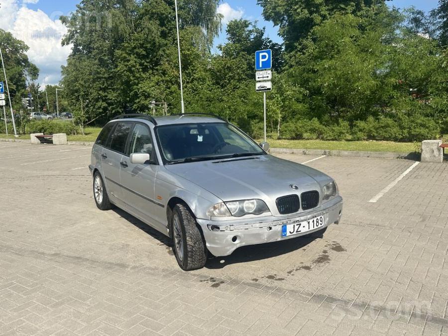 Pelēks BMW 318 2000 Jelgava, ar dzinēja tilpumu 1.90 L un nobraukumu 397 tūkst. km par 1200 €, foto 3 vietnē AUTOMOTO.COM.LV