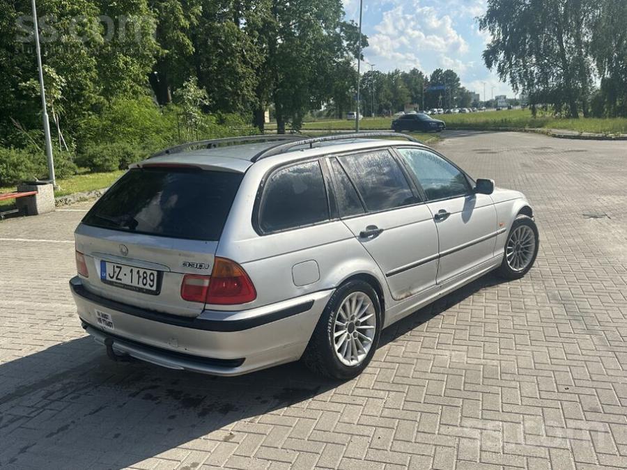 Pelēks BMW 318 2000 Jelgava, ar dzinēja tilpumu 1.90 L un nobraukumu 397 tūkst. km par 1200 €, foto 4 vietnē AUTOMOTO.COM.LV