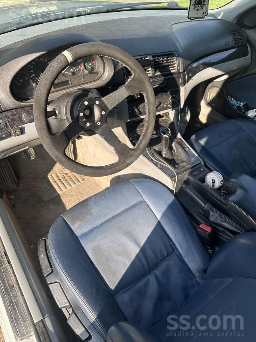 Pelēks BMW 318 2000 Jelgava, ar dzinēja tilpumu 1.90 L un nobraukumu 397 tūkst. km par 1200 €, foto 6 vietnē AUTOMOTO.COM.LV