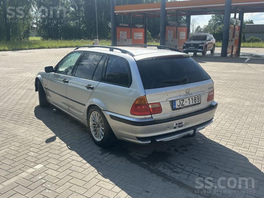 Pelēks BMW 318 2000 Jelgava, ar dzinēja tilpumu 1.90 L un nobraukumu 395 tūkst. km par 1100 €, foto 5 vietnē AUTOMOTO.COM.LV