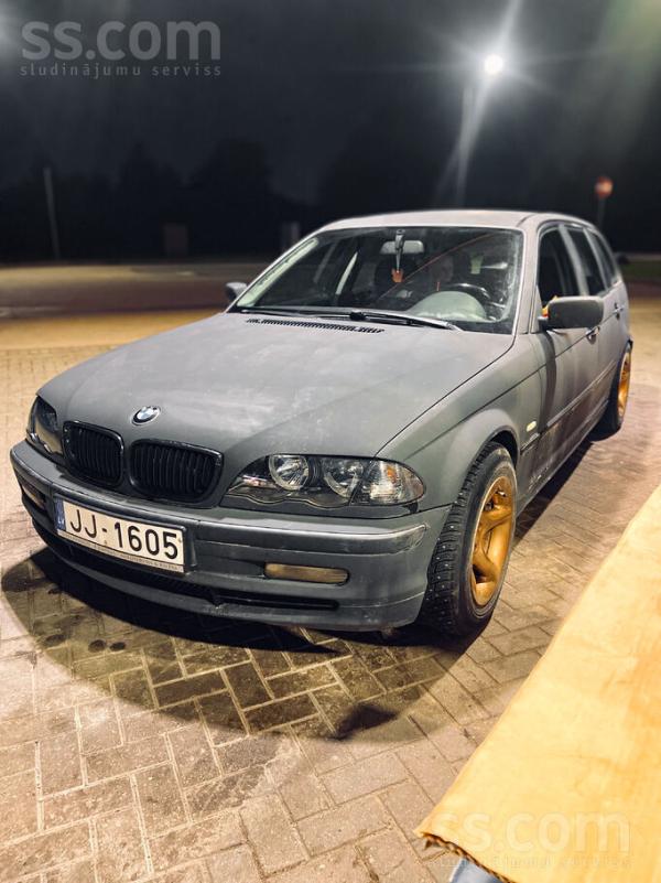Grey BMW 318 2000 in Riga, with an engine capacity of 2.00 L and mileage of 280 thousand km for 1750 €, photo 2 on AUTOMOTO.COM.LV