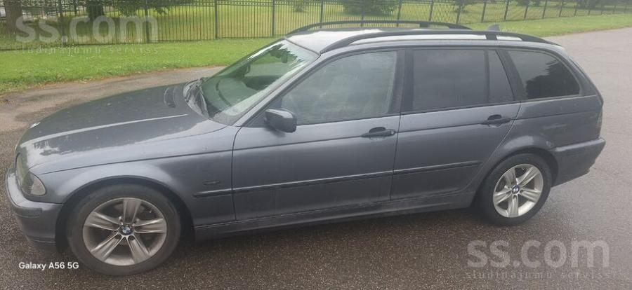 Grey BMW 318 2000 in Valmiera, with an engine capacity of 1.90 L and mileage of 293 thousand km for 3000 €, photo 1 on AUTOMOTO.COM.LV