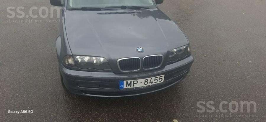 Grey BMW 318 2000 in Valmiera, with an engine capacity of 1.90 L and mileage of 293 thousand km for 3000 €, photo 5 on AUTOMOTO.COM.LV