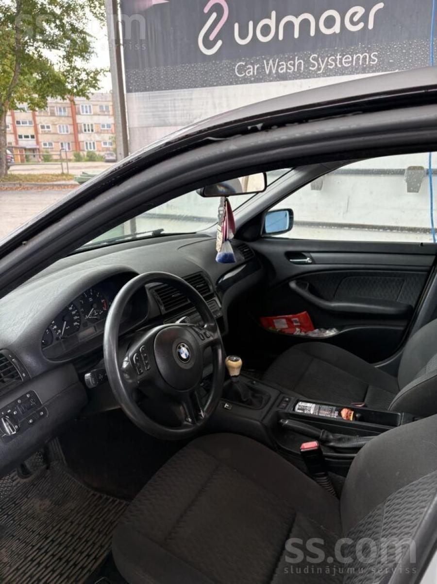 Pelēks BMW 318 2001 Liepāja, ar dzinēja tilpumu 1.80 L un nobraukumu 266 tūkst. km par 1100 €, foto 6 vietnē AUTOMOTO.COM.LV