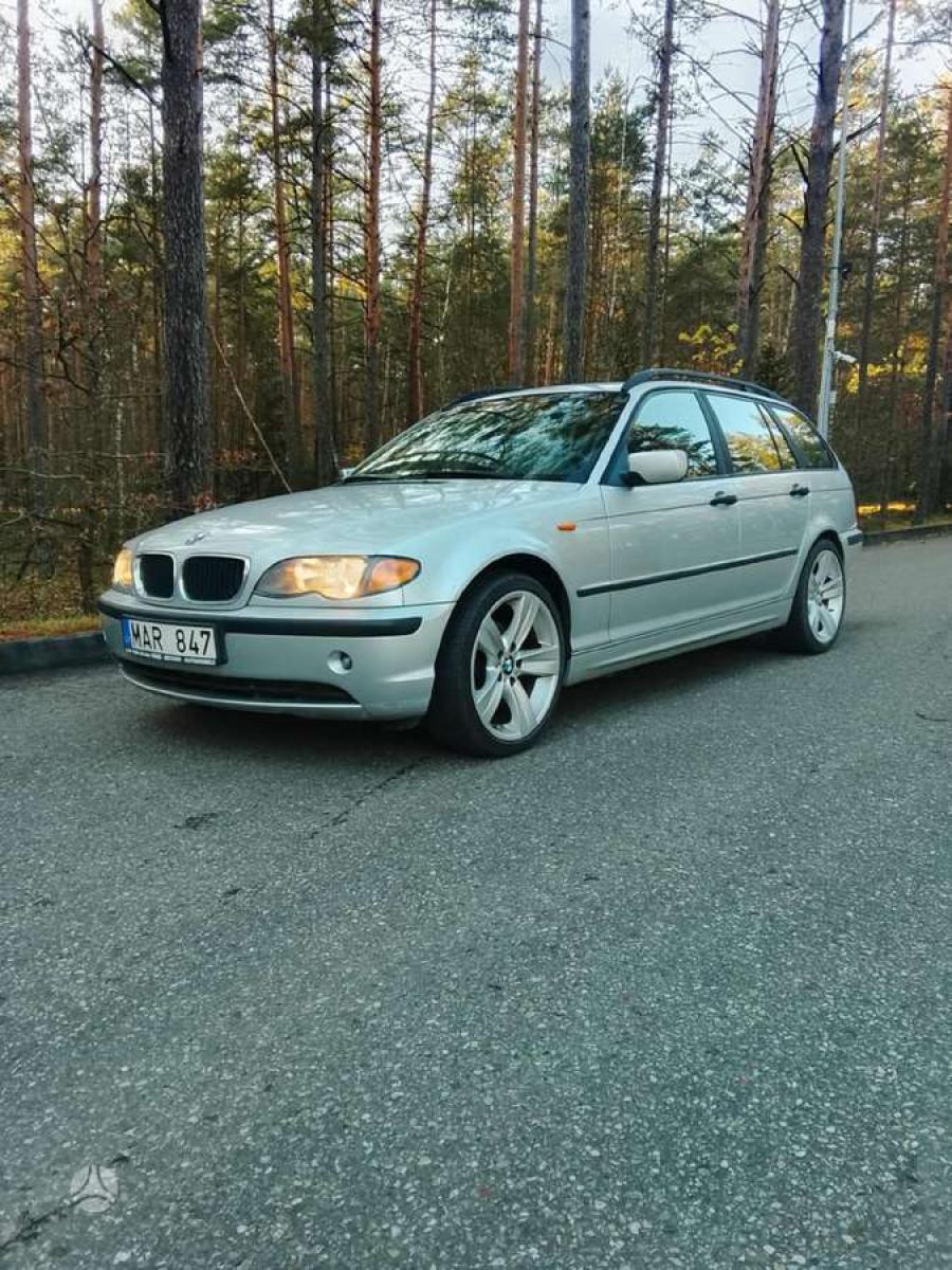 Grey BMW 318 2002 in Druskininkai, with an engine capacity of 2.00 L and mileage of 346 thousand km for 1750 €, photo 1 on AUTOMOTO.COM.LV