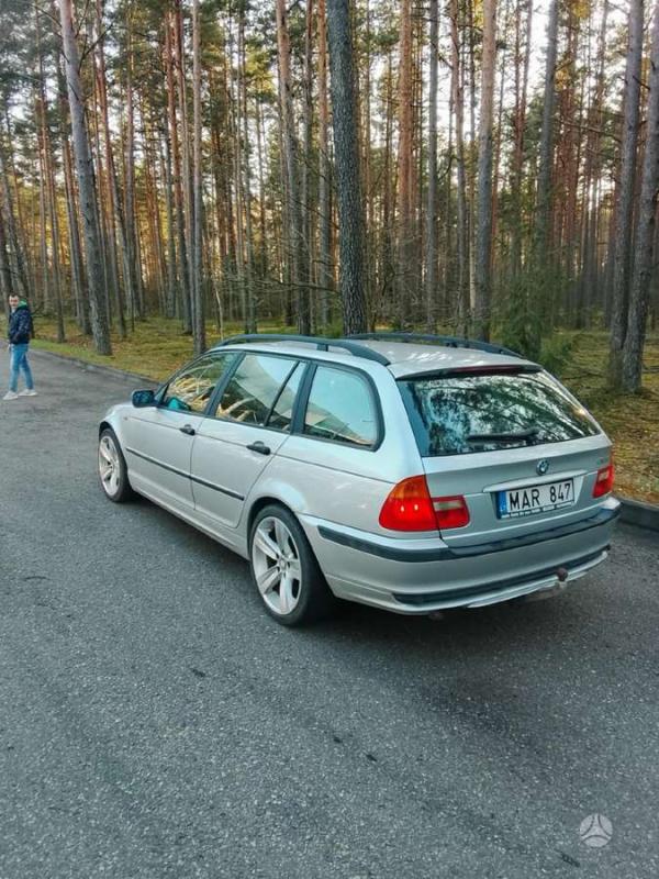 Grey BMW 318 2002 in Druskininkai, with an engine capacity of 2.00 L and mileage of 346 thousand km for 1750 €, photo 3 on AUTOMOTO.COM.LV