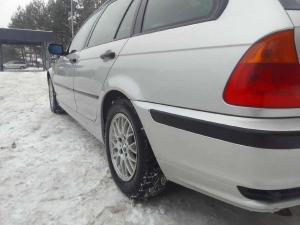 Grey BMW 318 2002 in Druskininkai, with an engine capacity of 2.00 L and mileage of 346 thousand km for 1750 €, photo 4 on AUTOMOTO.COM.LV