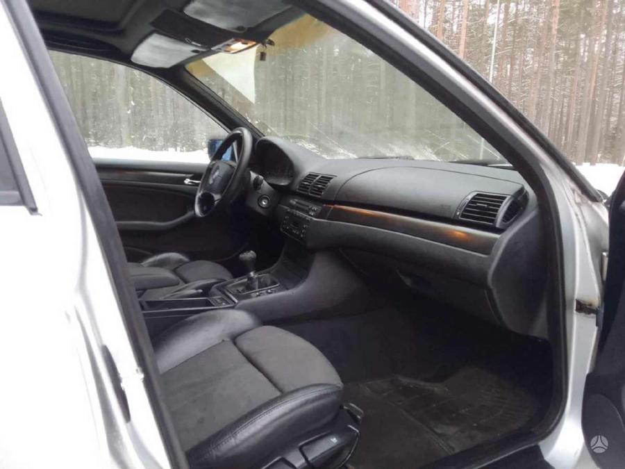 Grey BMW 318 2002 in Druskininkai, with an engine capacity of 2.00 L and mileage of 346 thousand km for 1750 €, photo 5 on AUTOMOTO.COM.LV