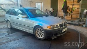 Pelēks BMW 318 2002 Cēsis, ar dzinēja tilpumu 2.00 L un nobraukumu 373 tūkst. km par 1400 €, foto  vietnē AUTOMOTO.COM.LV