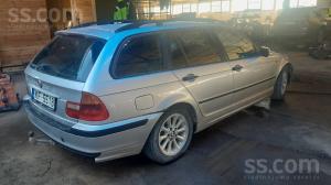 Grey BMW 318 2002 in Cesis, with an engine capacity of 2.00 L and mileage of 373 thousand km for 1400 €, photo 4 on AUTOMOTO.COM.LV