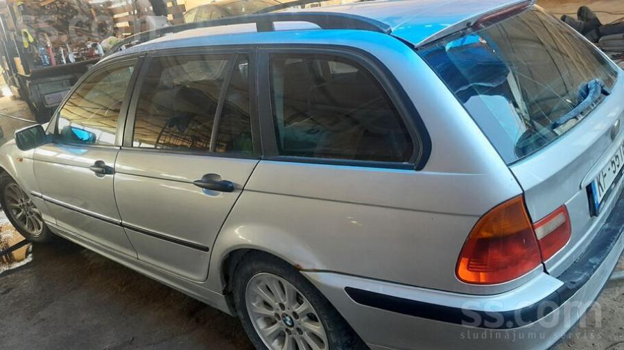 Grey BMW 318 2002 in Cesis, with an engine capacity of 2.00 L and mileage of 373 thousand km for 1400 €, photo 5 on AUTOMOTO.COM.LV