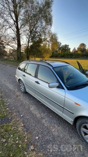 Grey BMW 318 2002 in Valmiera, with an engine capacity of 2.00 L and mileage of 242 thousand km for 1500 €, photo 3 on AUTOMOTO.COM.LV