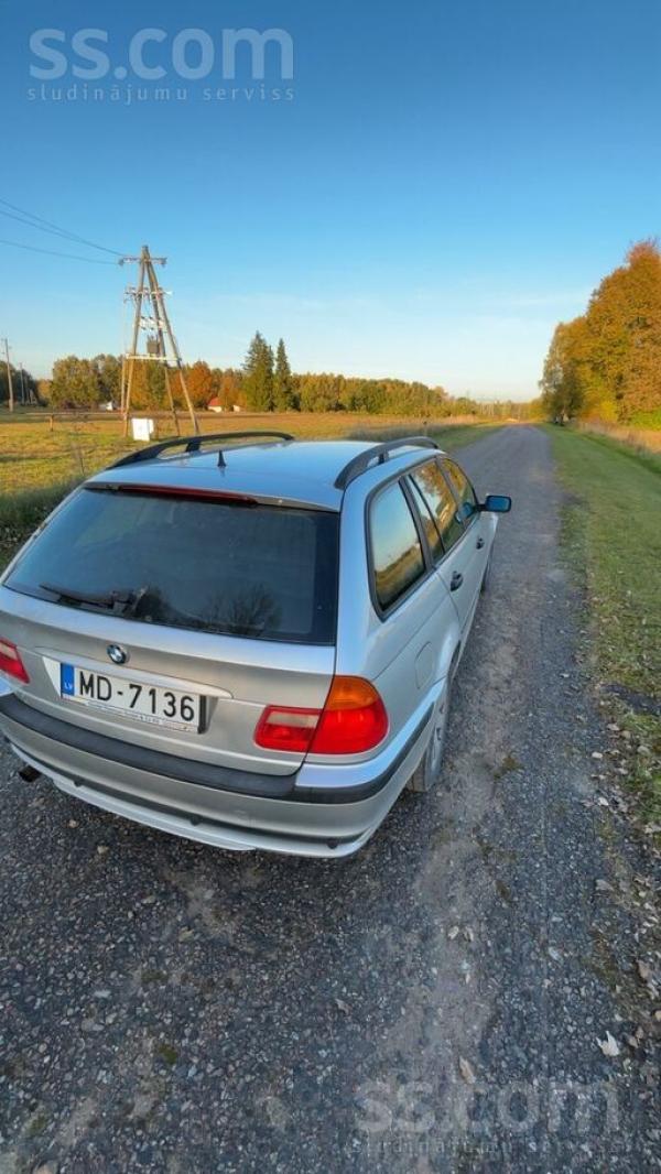 БМВ 318 2002 в Валмиера на AUTOMOTO.COM.LV Серый БМВ 318 2002 в Валмиера, объемом двигателя 2.00 л и пробегом 242 тыс. км за 1500 €, фото 4 на AUTOMOTO.COM.LV