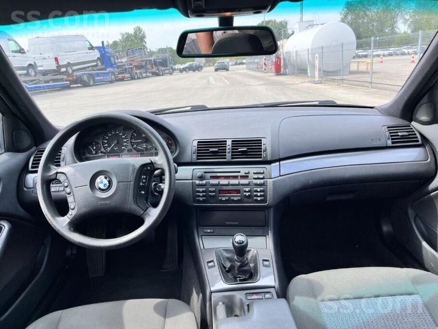 Pelēks BMW 318 2003 Rīga, ar dzinēja tilpumu 2.00 L un nobraukumu 213 tūkst. km par 2850 €, foto 12 vietnē AUTOMOTO.COM.LV