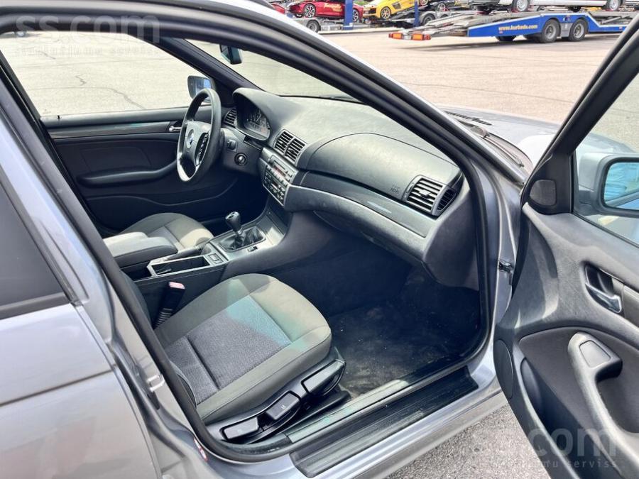 Pelēks BMW 318 2003 Rīga, ar dzinēja tilpumu 2.00 L un nobraukumu 213 tūkst. km par 2850 €, foto 13 vietnē AUTOMOTO.COM.LV