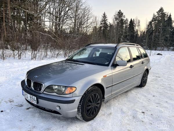 Grey BMW 318 2004 in Vilnius, with an engine capacity of 2.00 L and mileage of 336 thousand km for 1350 €, photo 1 on AUTOMOTO.COM.LV