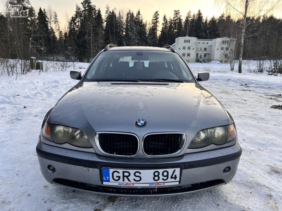 Grey BMW 318 2004 in Vilnius, with an engine capacity of 2.00 L and mileage of 336 thousand km for 1350 €, photo 2 on AUTOMOTO.COM.LV
