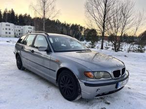 Grey BMW 318 2004 in Vilnius, with an engine capacity of 2.00 L and mileage of 336 thousand km for 1350 €, photo 3 on AUTOMOTO.COM.LV