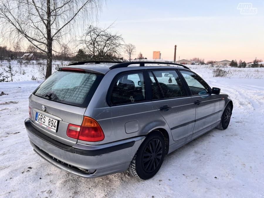 Grey BMW 318 2004 in Vilnius, with an engine capacity of 2.00 L and mileage of 336 thousand km for 1350 €, photo 5 on AUTOMOTO.COM.LV